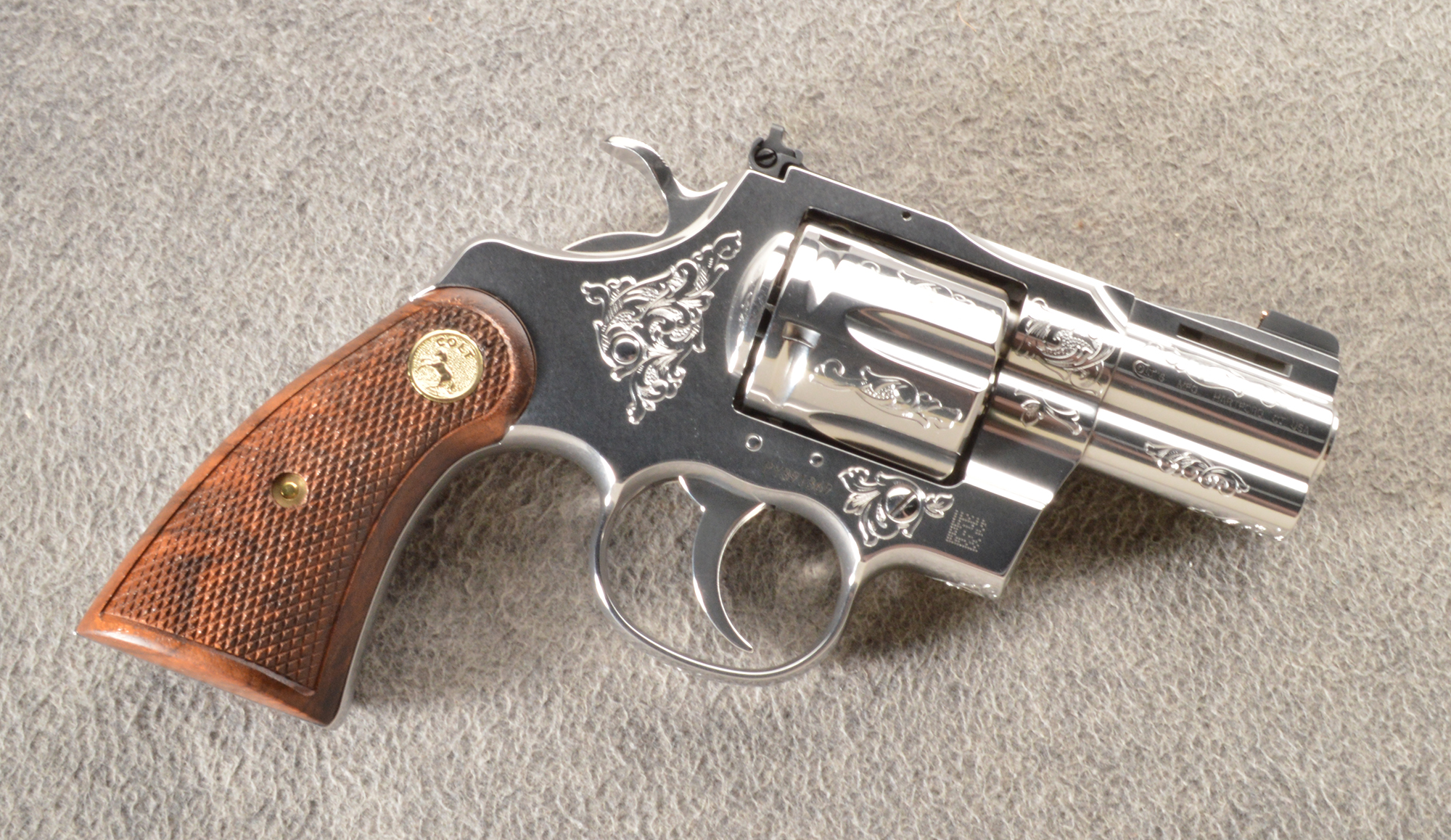 Colt ~ Python ~ John Adams Jr Harrison Engraved ~ 357 Magnum | Cabela's